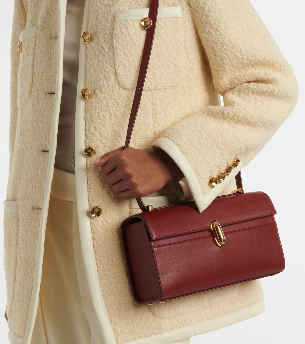 Savette Symmetry 26 leather crossbody bag Savette