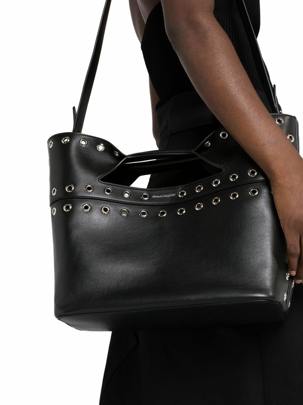 ALEXANDER MCQUEEN - The Bow Leather Handbag Alexander McQueen