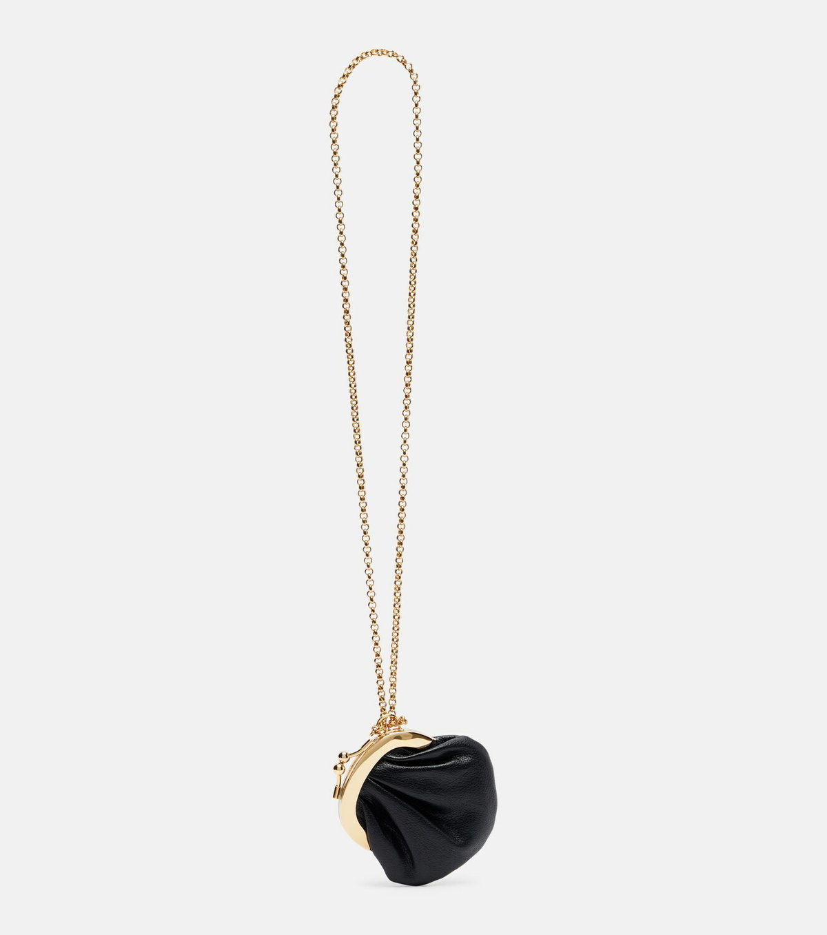 Chloé Horse Medal Micro leather coin purse with strap Chloe