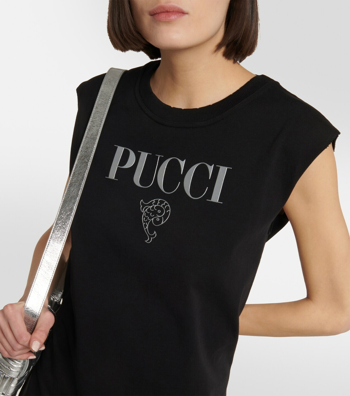 Pucci - Logo cotton tassel minidress Emilio Pucci