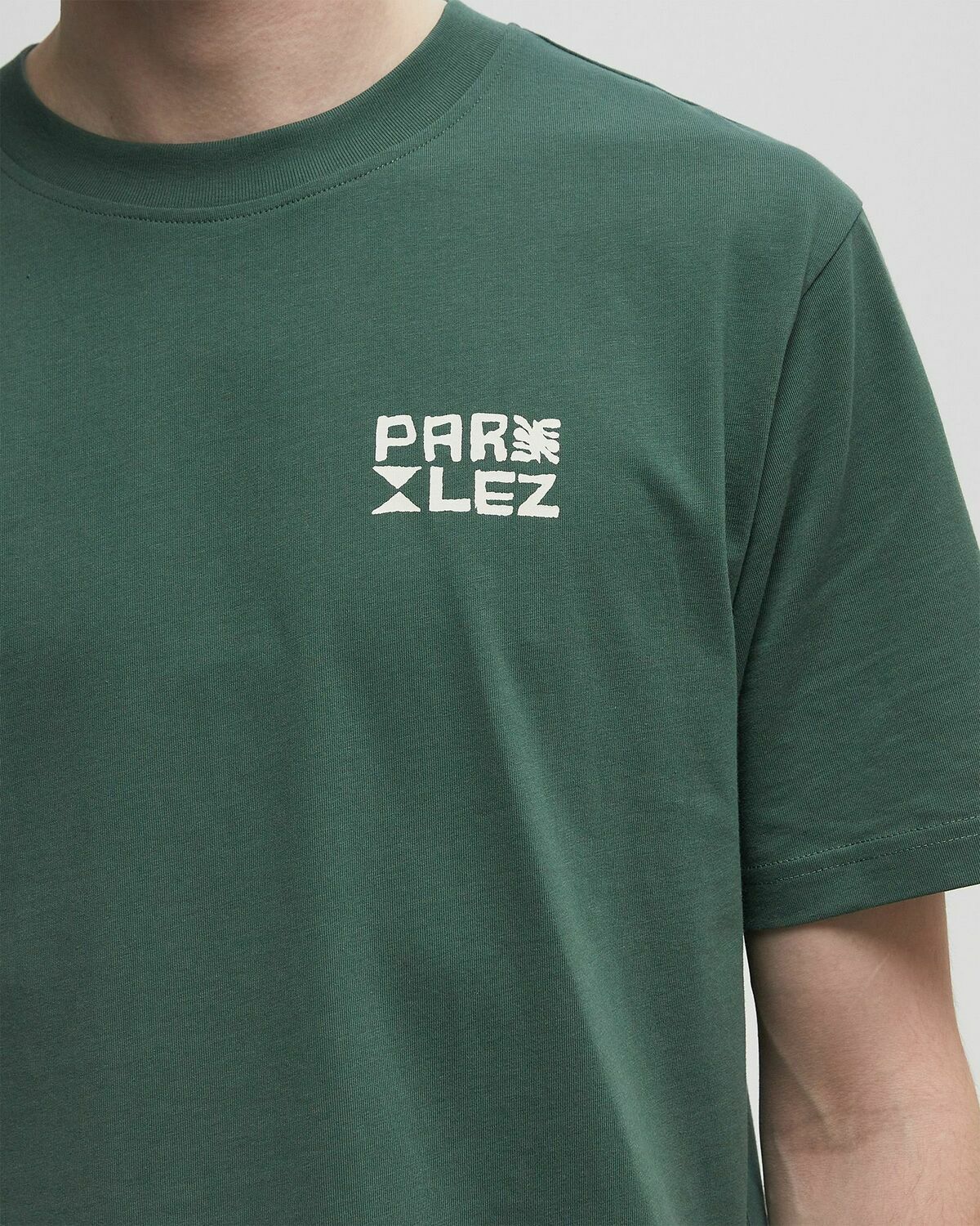 Parlez Maran Tee Green Mens Shortsleefe Parlez