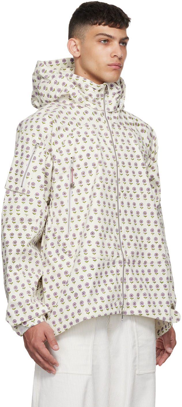 Gentle Fullness White Organic Cotton Jacket Gentle Fullness