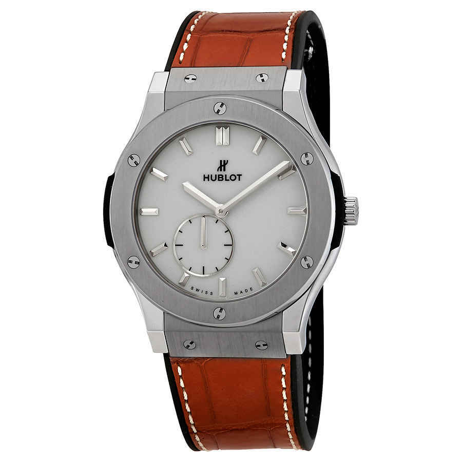 Hublot Classic Fusion Automatic Silver Dial Mens Watch 515.NX.2210.LR ...