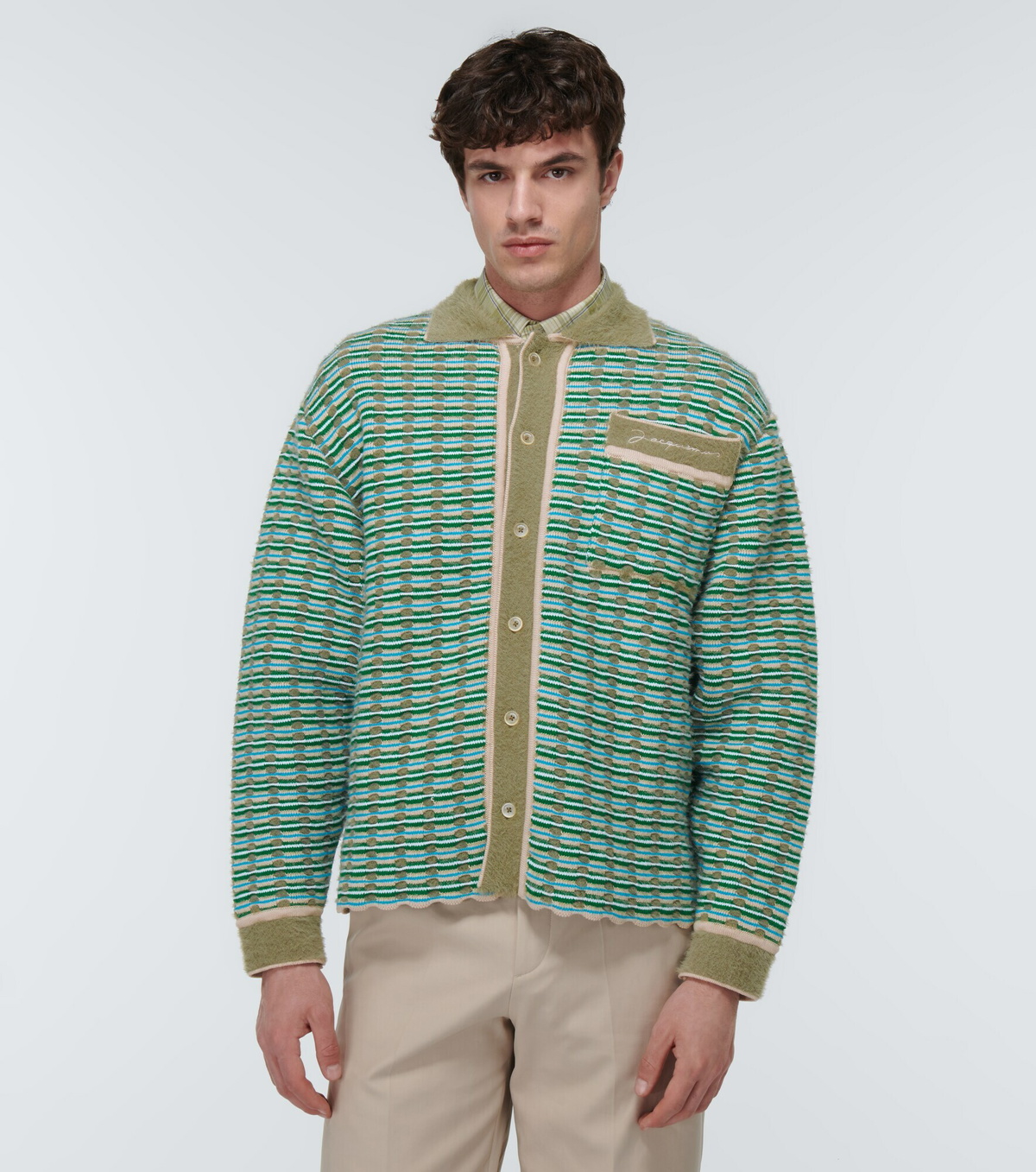 Jacquemus - Le Cardigan Macio jacquard cardigan Jacquemus