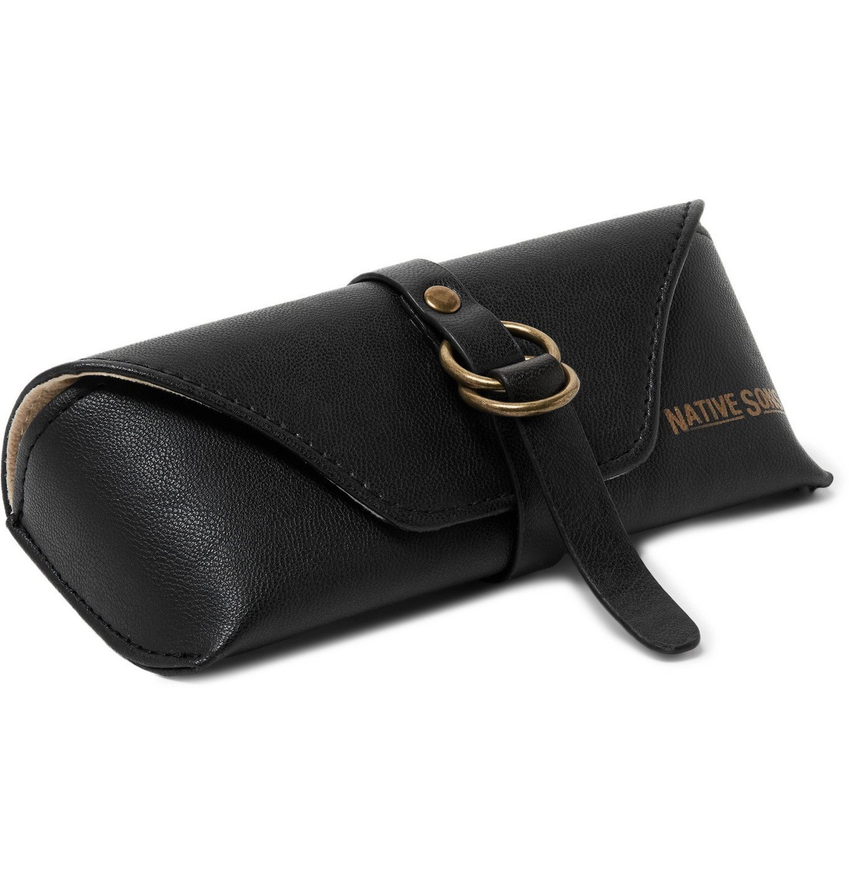 Native Sons - Orwell Round-Frame Acetate and Gunmetal-Tone Sunglasses ...