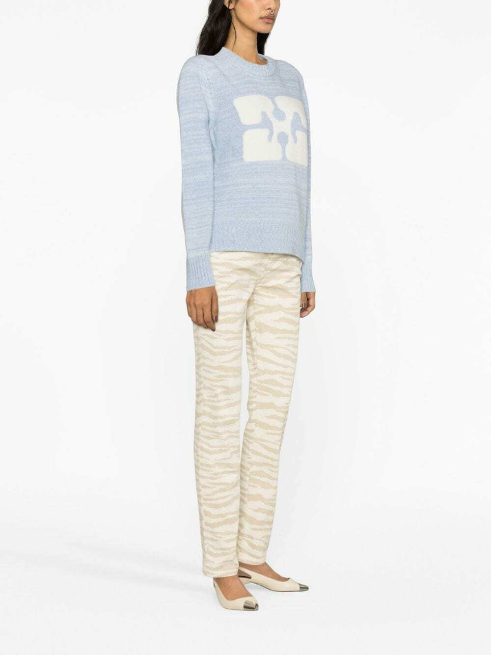 GANNI - Logo Wool Jumper GANNI