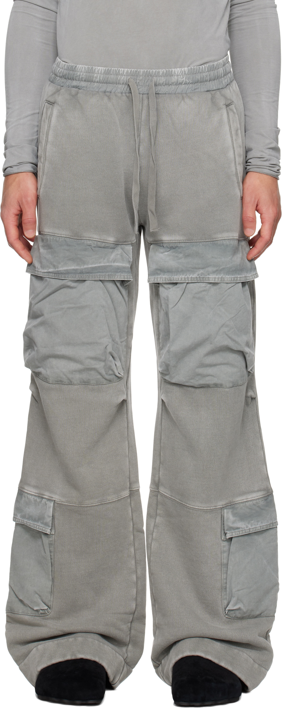 Entire Studios Gray Utility Cargo Pants Entire Studios