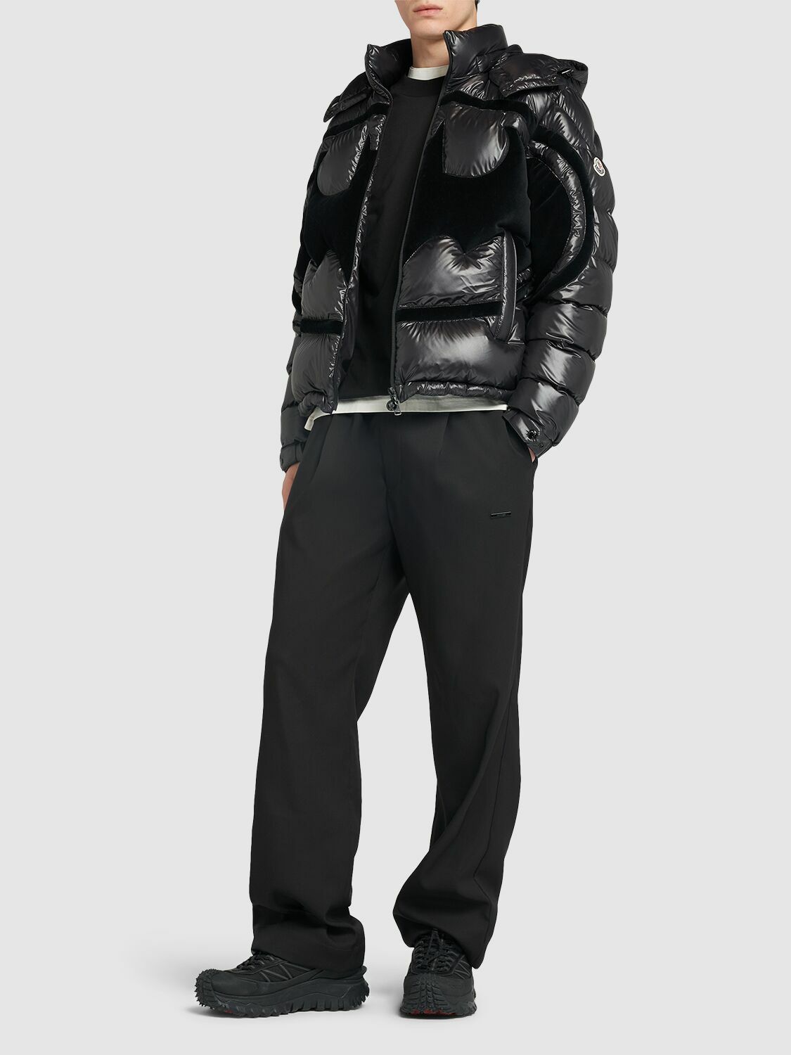MONCLER Solander Shiny Tech Down Jacket Moncler