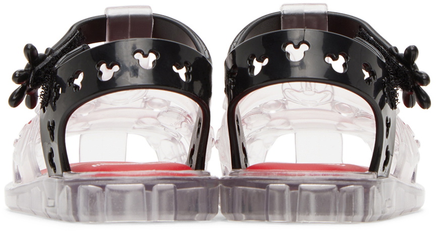 Mini Melissa Baby Transparent Mickey & Friends Edition Magic Flats