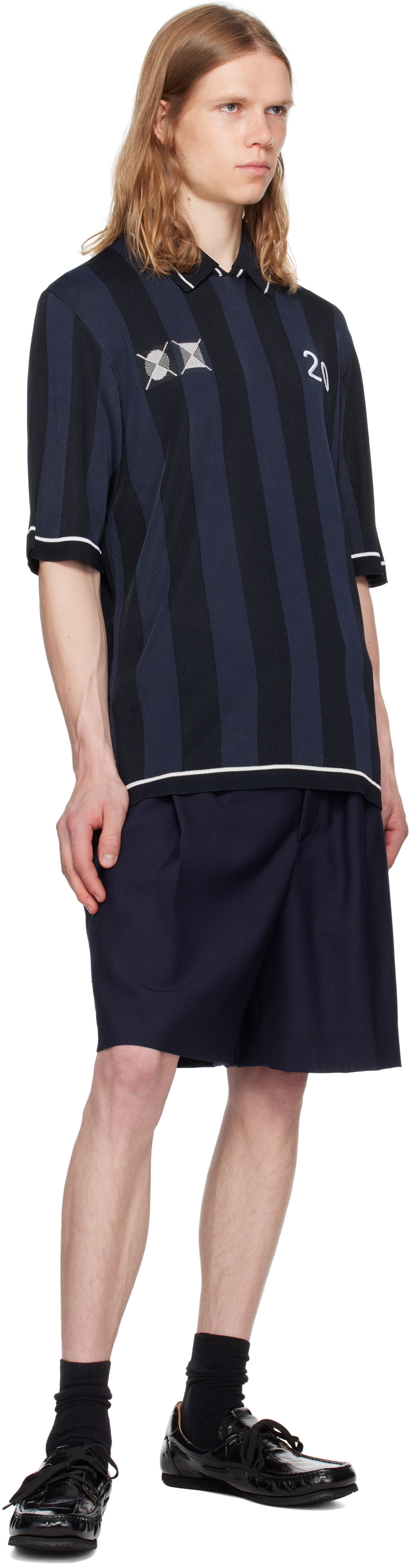 JACQUEMUS Navy La Croisière 'The Fernando' Shorts Jacquemus