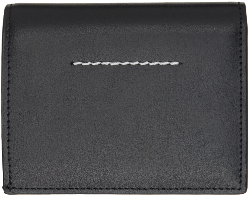 MM6 Maison Margiela Black Numeric Wallet MM6 Maison Margiela