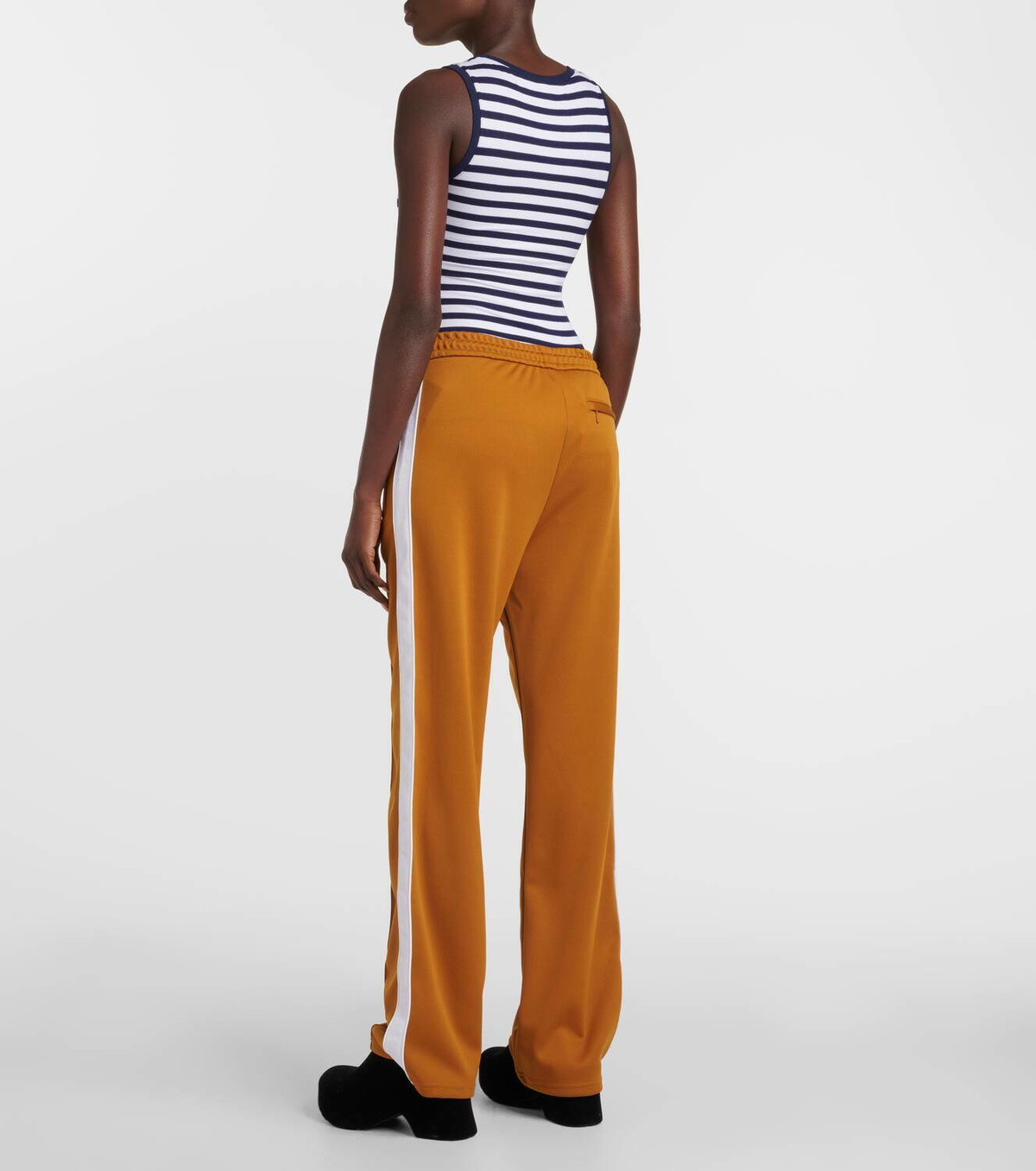 Loewe Anagram striped jersey sweatpants Loewe