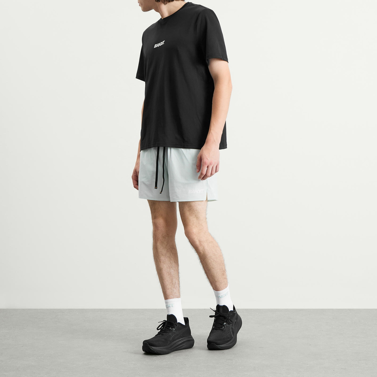 Bandit Men's Micro Mesh SS Performance T-Shirt in Black Bandit