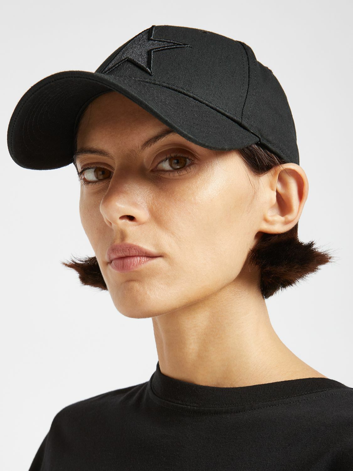 GOLDEN GOOSE - Star Cotton Baseball Hat Golden Goose Deluxe Brand