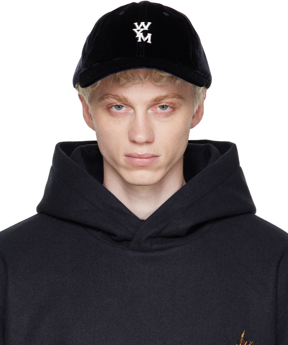 Wooyoungmi Navy Ball Cap Wooyoungmi