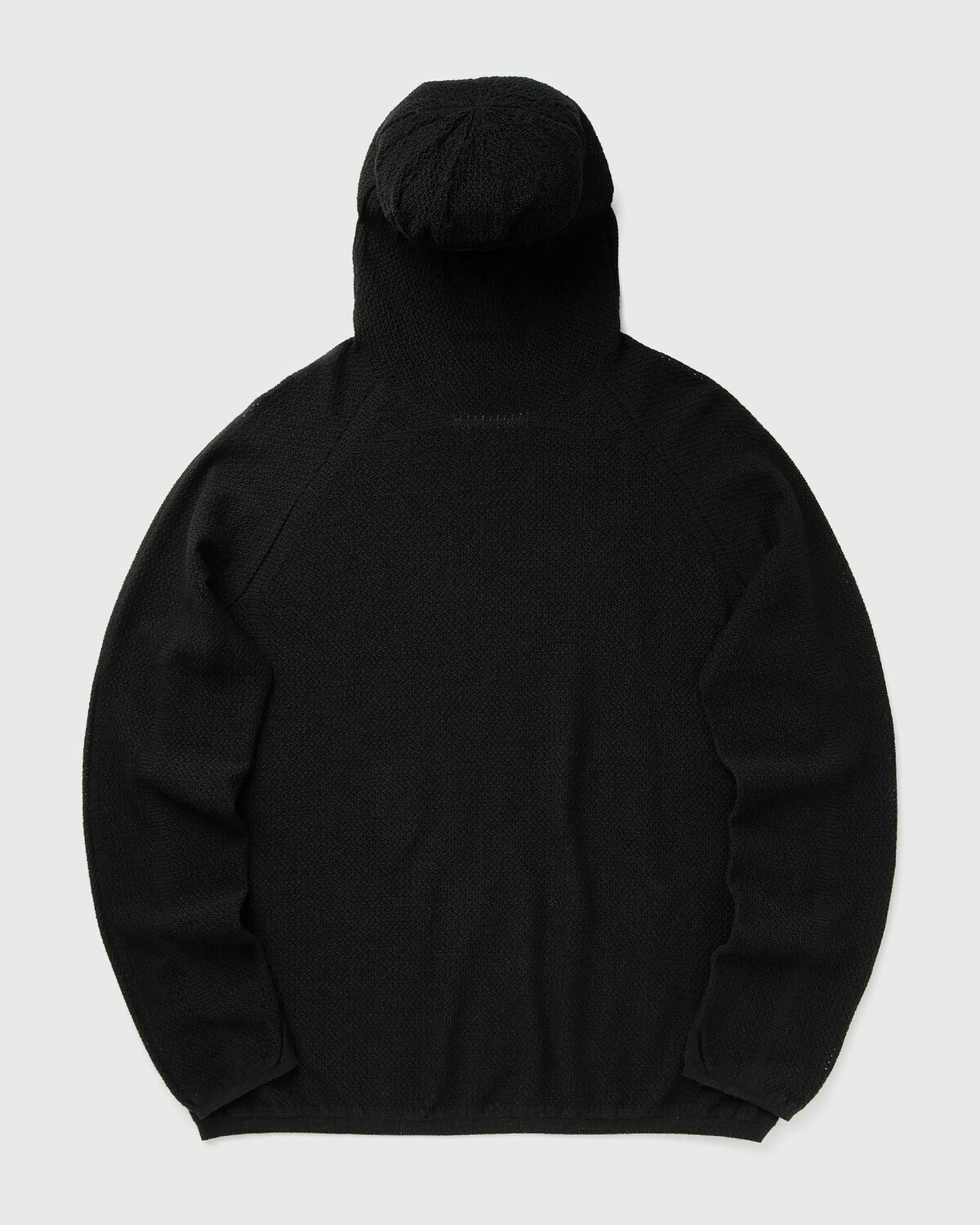 Goldwin 0 Perforated Wholegarment Knit Top Black Mens Hoody Goldwin