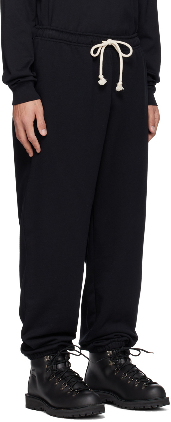 Acne Studios Black Frack Lounge Pants Acne Studios