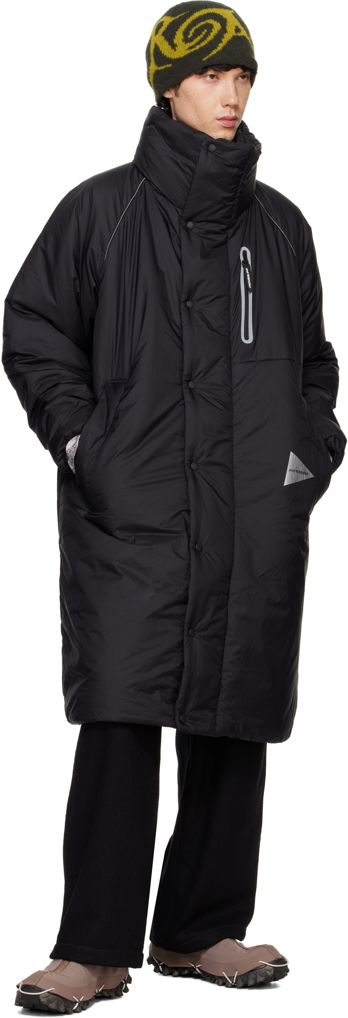 and wander Black Ripstop PrimaLoft Insulation Coat and Wander