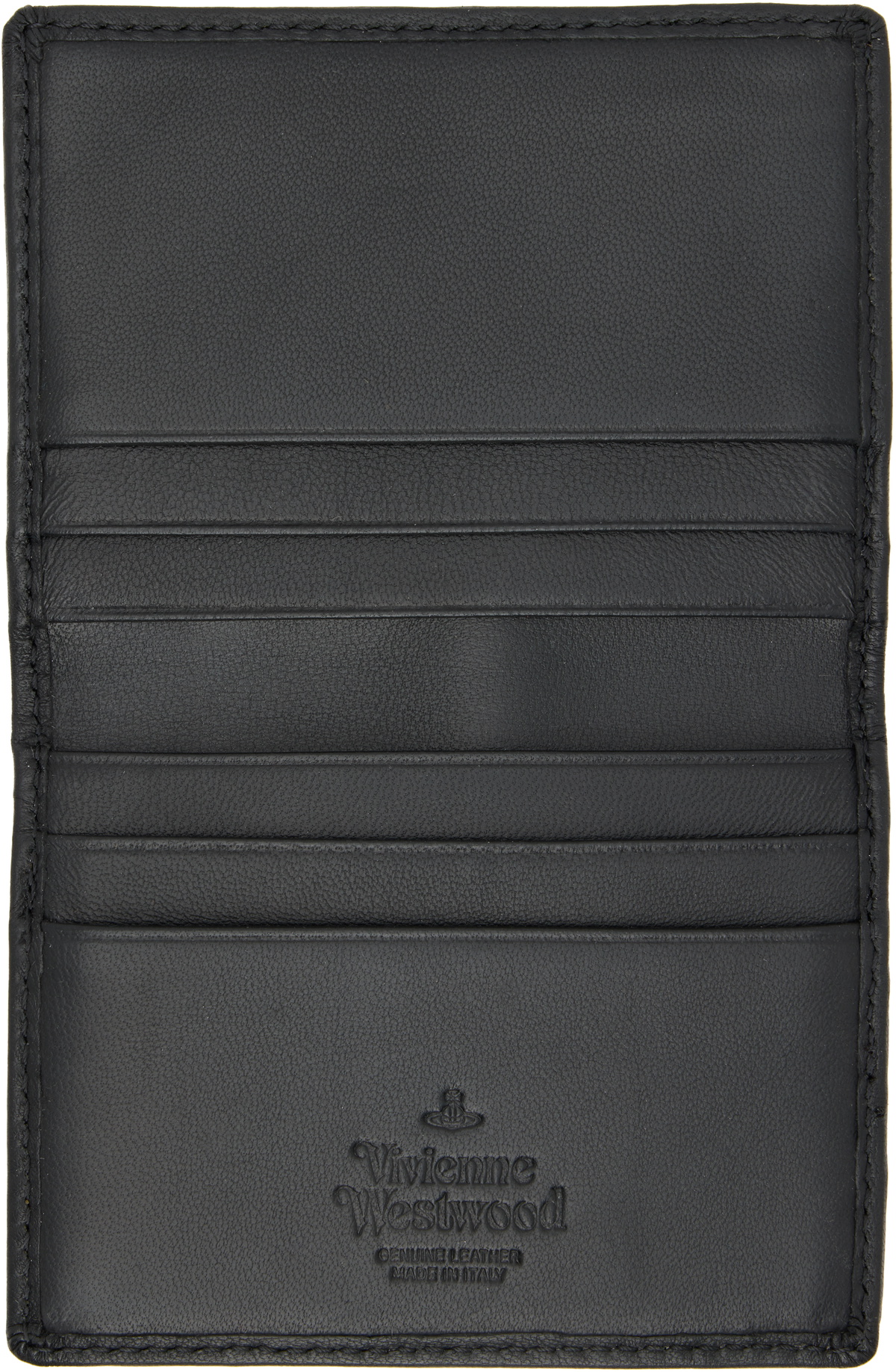 Vivienne Westwood Black Bifold Man Card Holder Vivienne Westwood
