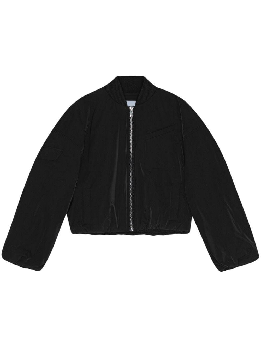 GANNI - Oversized Bomber Jacket GANNI