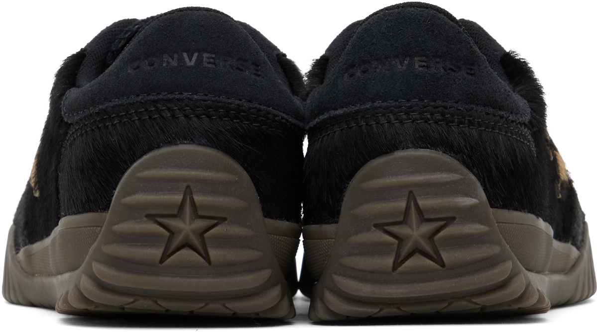 Converse Black Run Star Trainer Pony Hair Sneakers Converse