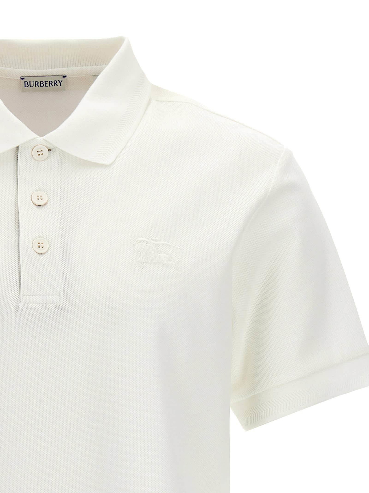 Burberry Logo Embroidery Polo Shirt Burberry
