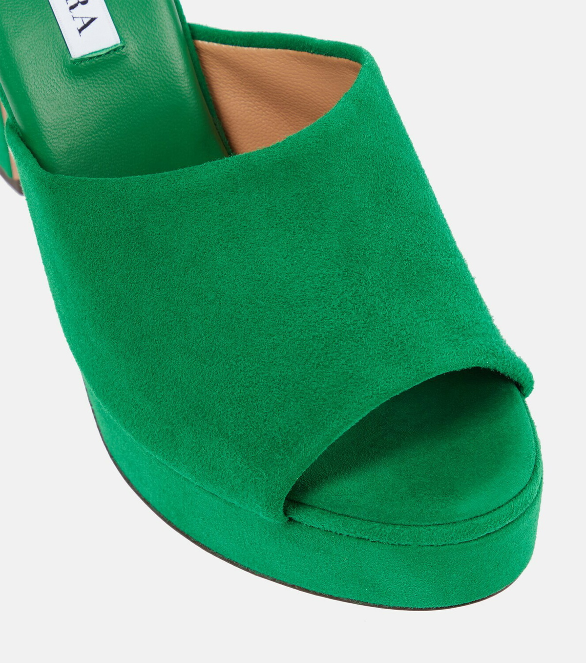 Aquazzura Violette suede platform mules Aquazzura