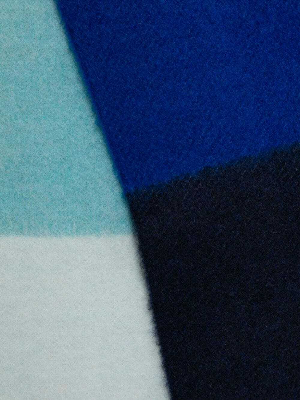 PAUL SMITH - Wool Colorblock Scarf Paul Smith