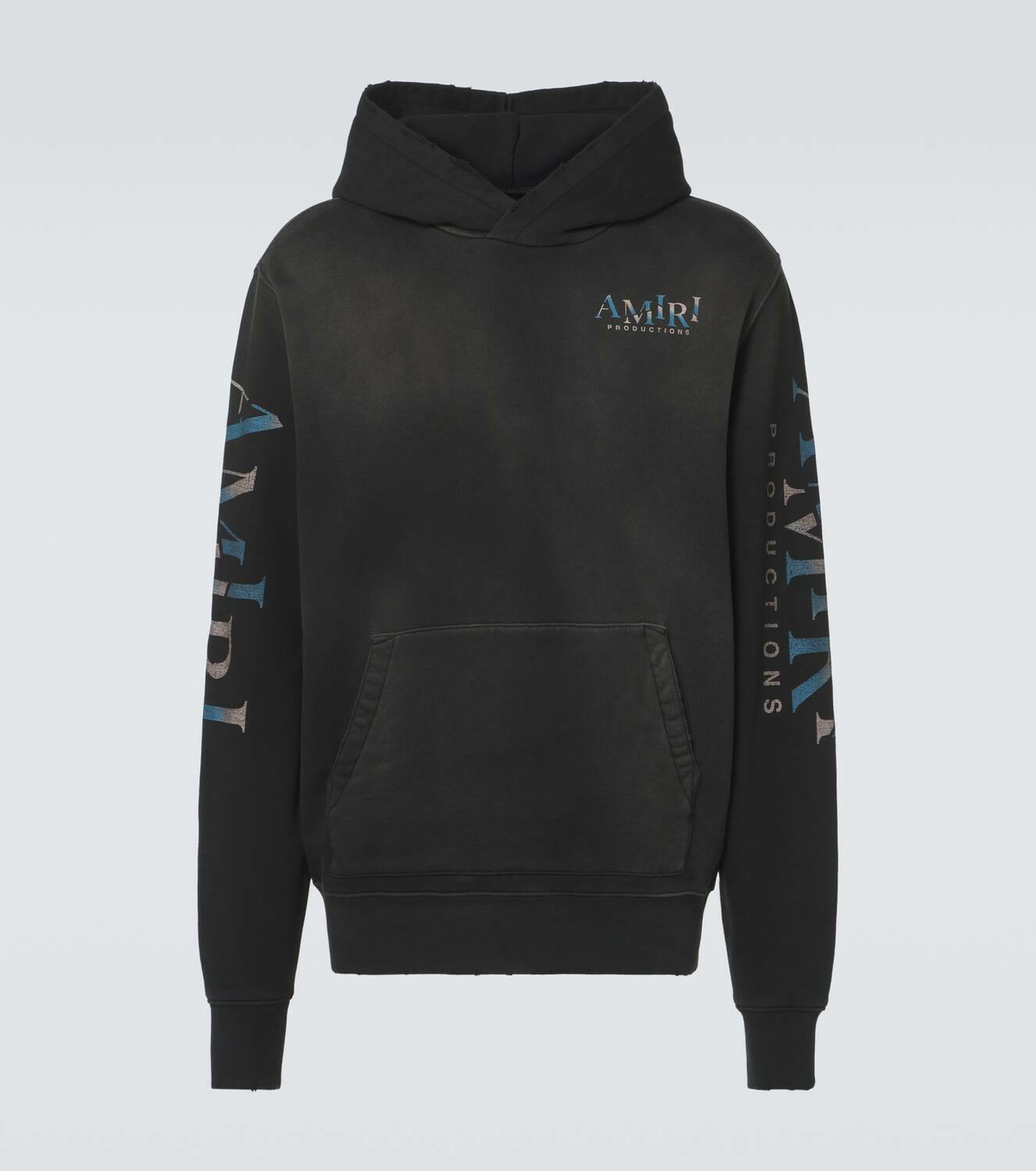 Amiri Theatre Masks cotton jersey hoodie Amiri