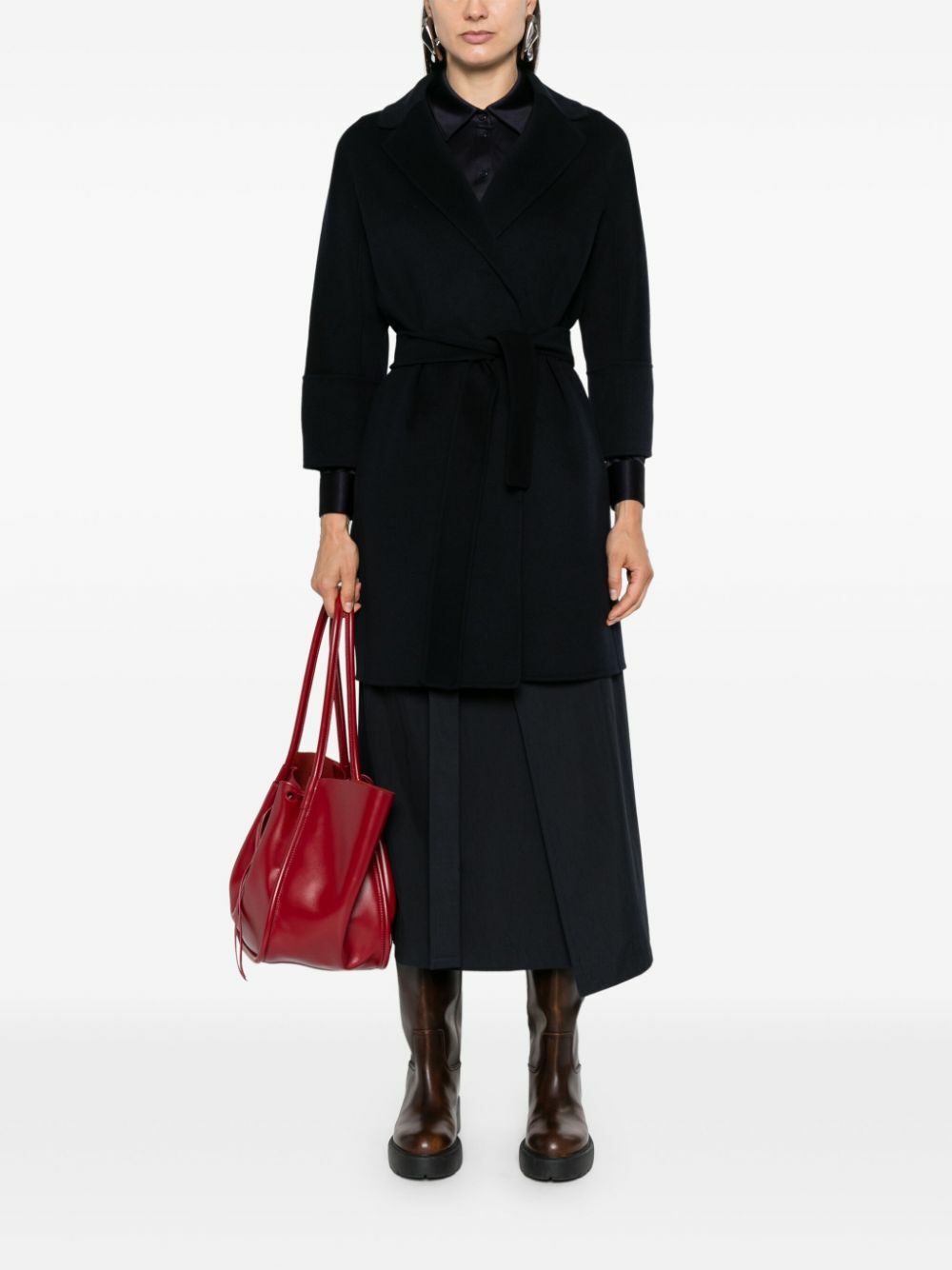 'S MAX MARA - Arona Wool Midi Coat S Max Mara