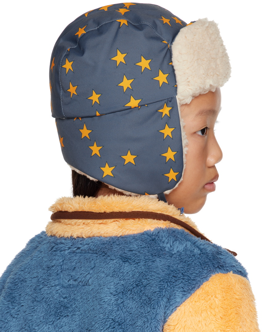 TINYCOTTONS Kids Navy Tiny Stars Hat TINYCOTTONS