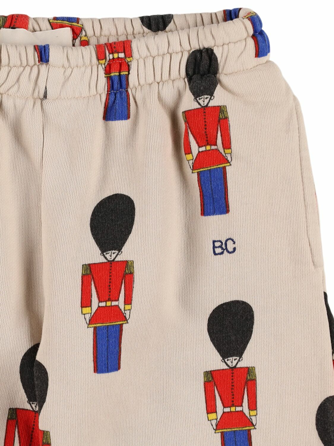 BOBO CHOSES Soldier Print Cotton Blend Sweatpants Bobo Choses