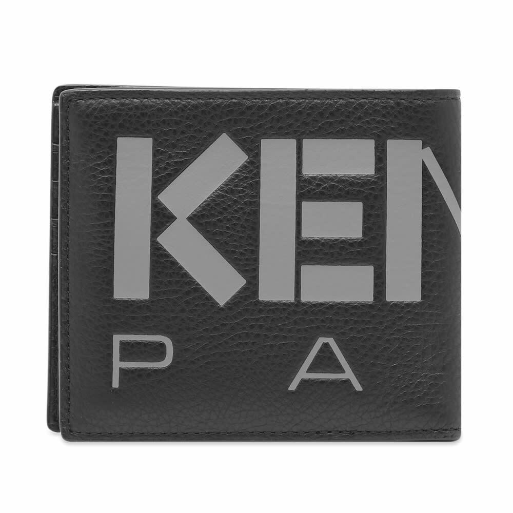 Kenzo Men's Logo Billfold Wallet in Black Kenzo