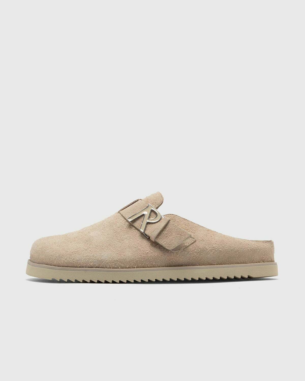 Represent Initial Mule Beige Sandals & Slides Represent