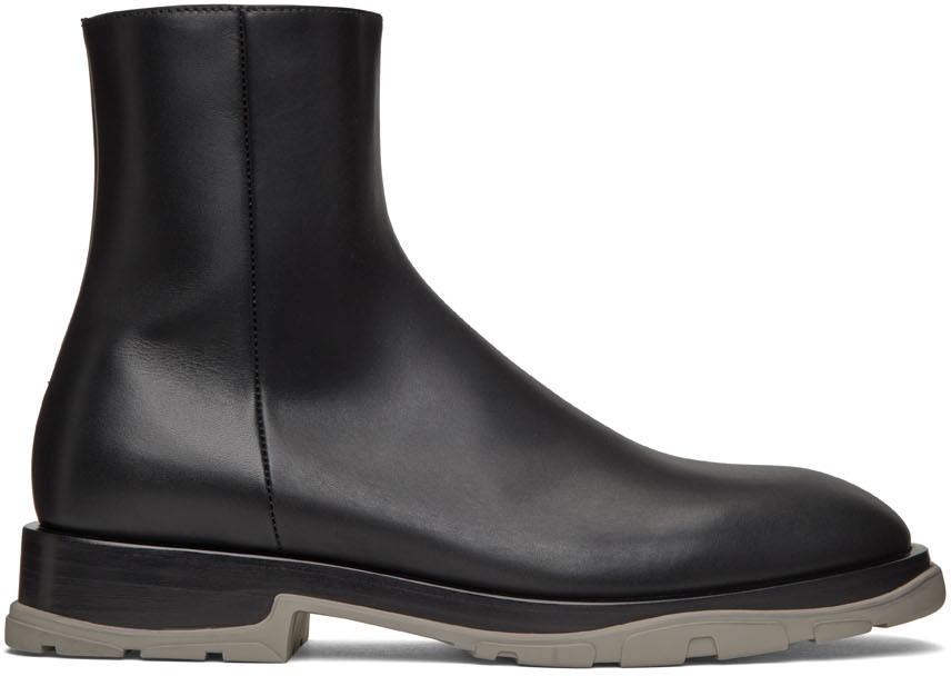 Alexander McQueen Black Half Boots Alexander McQueen
