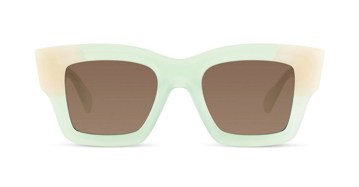 Jacquemus Les Lunettes Baci - Light Green Sunglasses Jacquemus