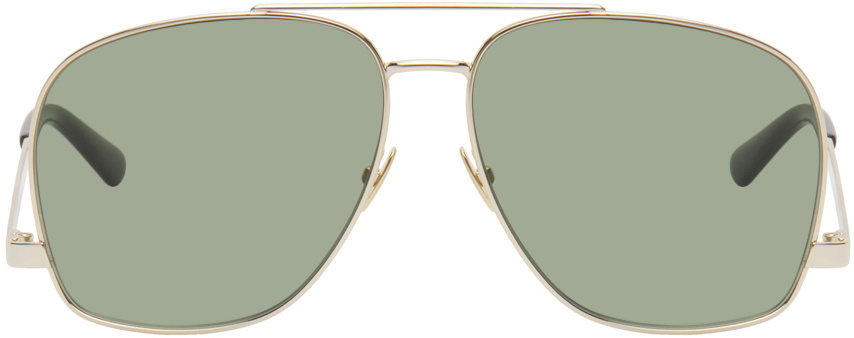 Saint Laurent Gold SL 653 Leon Sunglasses Saint Laurent