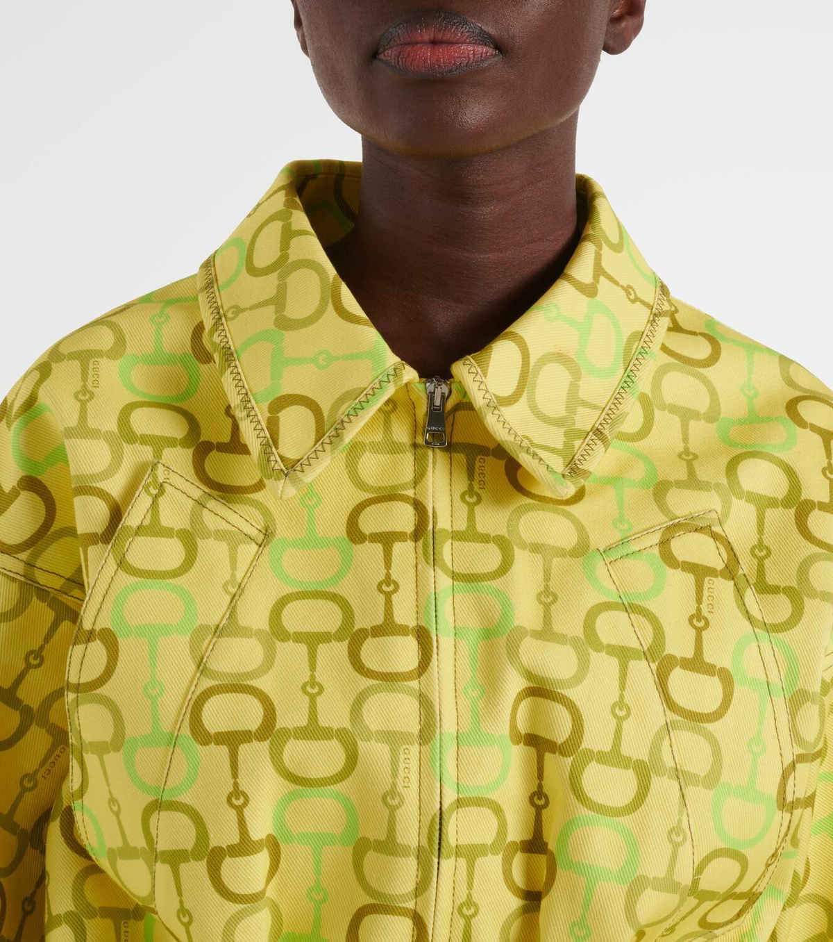 Gucci Printed cotton jacket Gucci