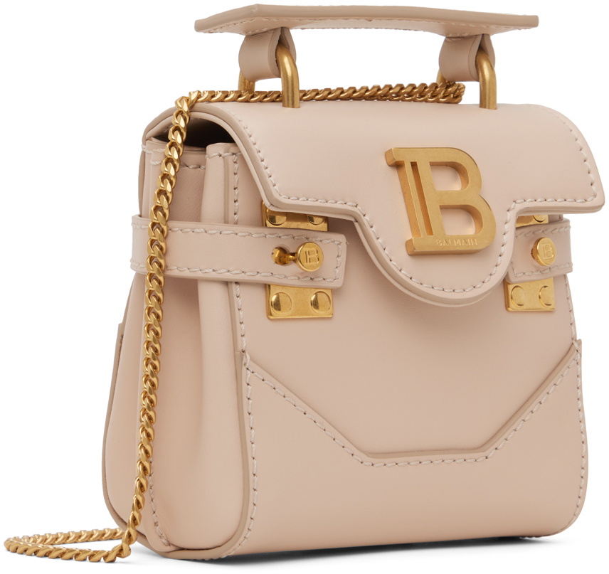 Balmain Pink Mini B-Buzz Bag Balmain