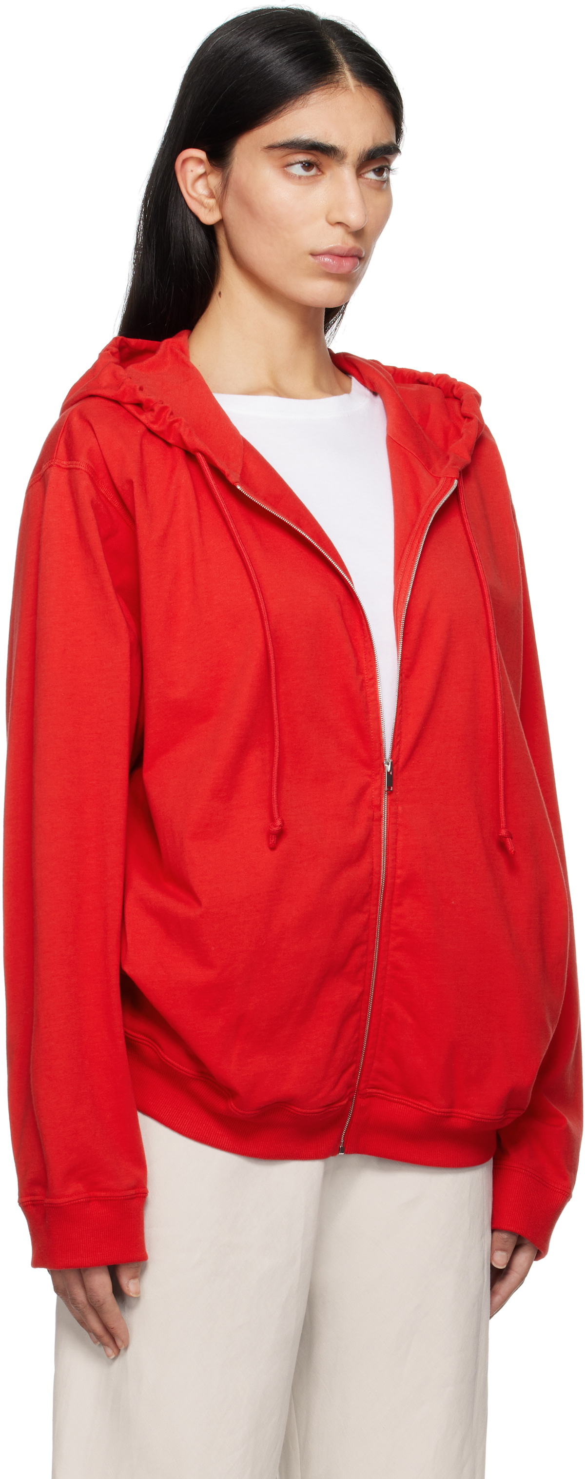 The Row Red Rosy Hoodie The Row