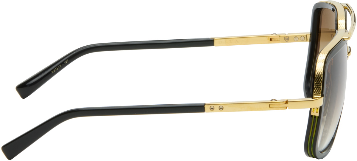 Dita Black & Gold MACH-ONE Sunglasses Dita