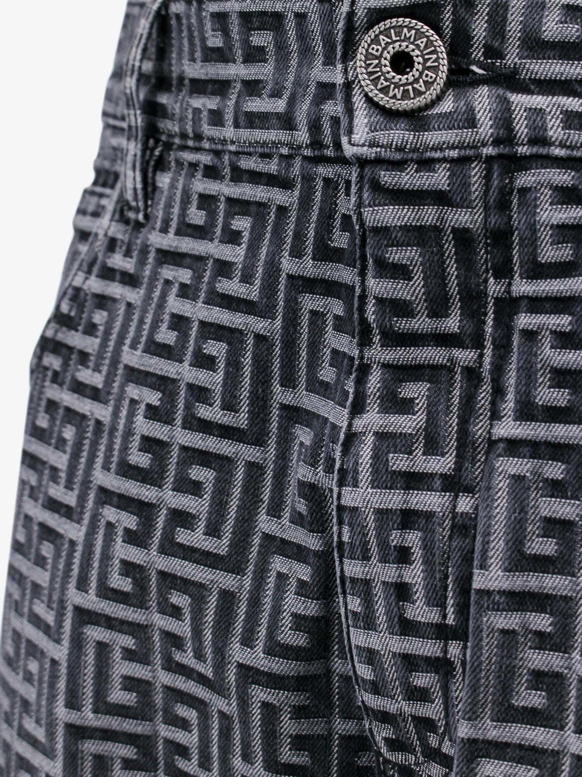 Balmain Trouser Black Mens Balmain
