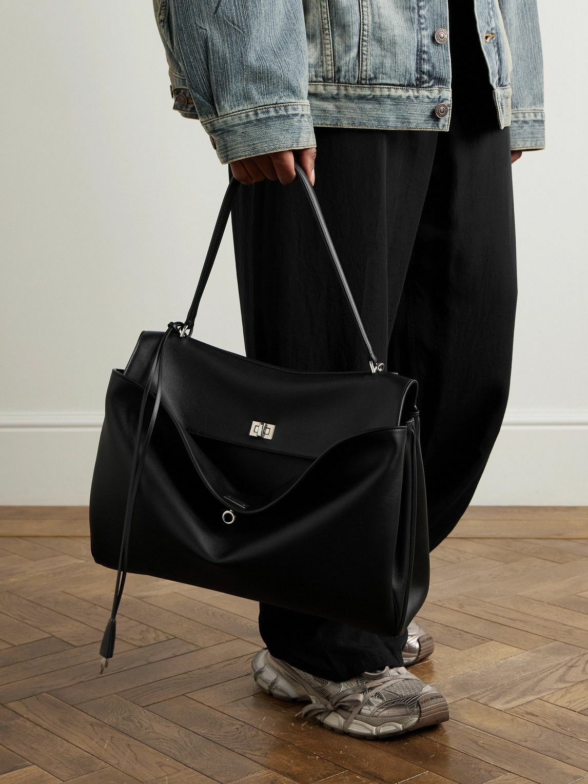Balenciaga - Rodeo Large Leather Tote Bag Balenciaga