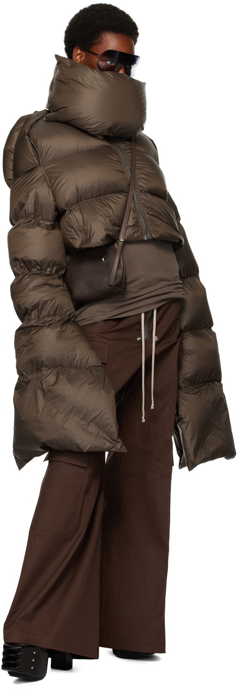Rick Owens Brown Small Adri Bag Rick Owens