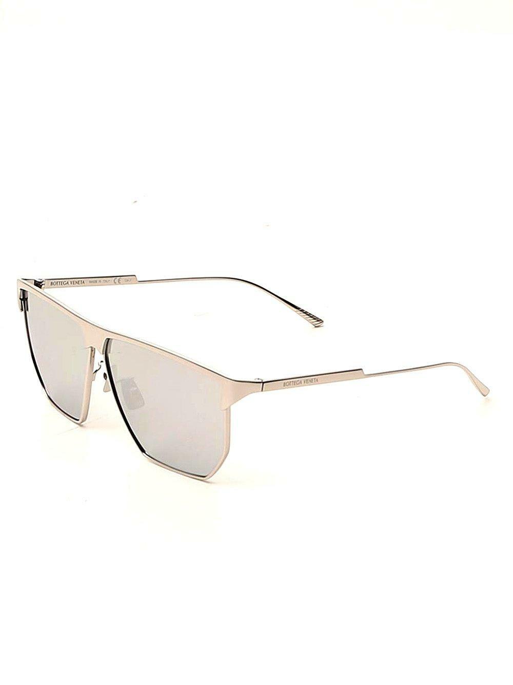 Bottega Veneta Angular Aviator Sunglasses Bottega Veneta
