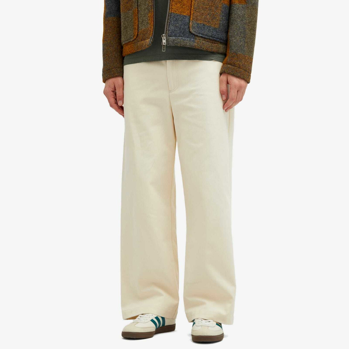 Stan Ray Men's Wide A Pants in Natural Twill Stan Ray