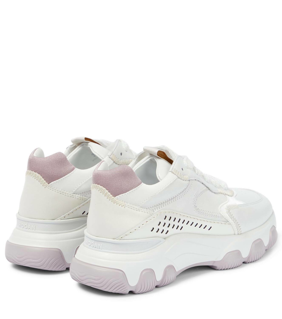 Hogan Hyperactive suede-paneled sneakers Hogan