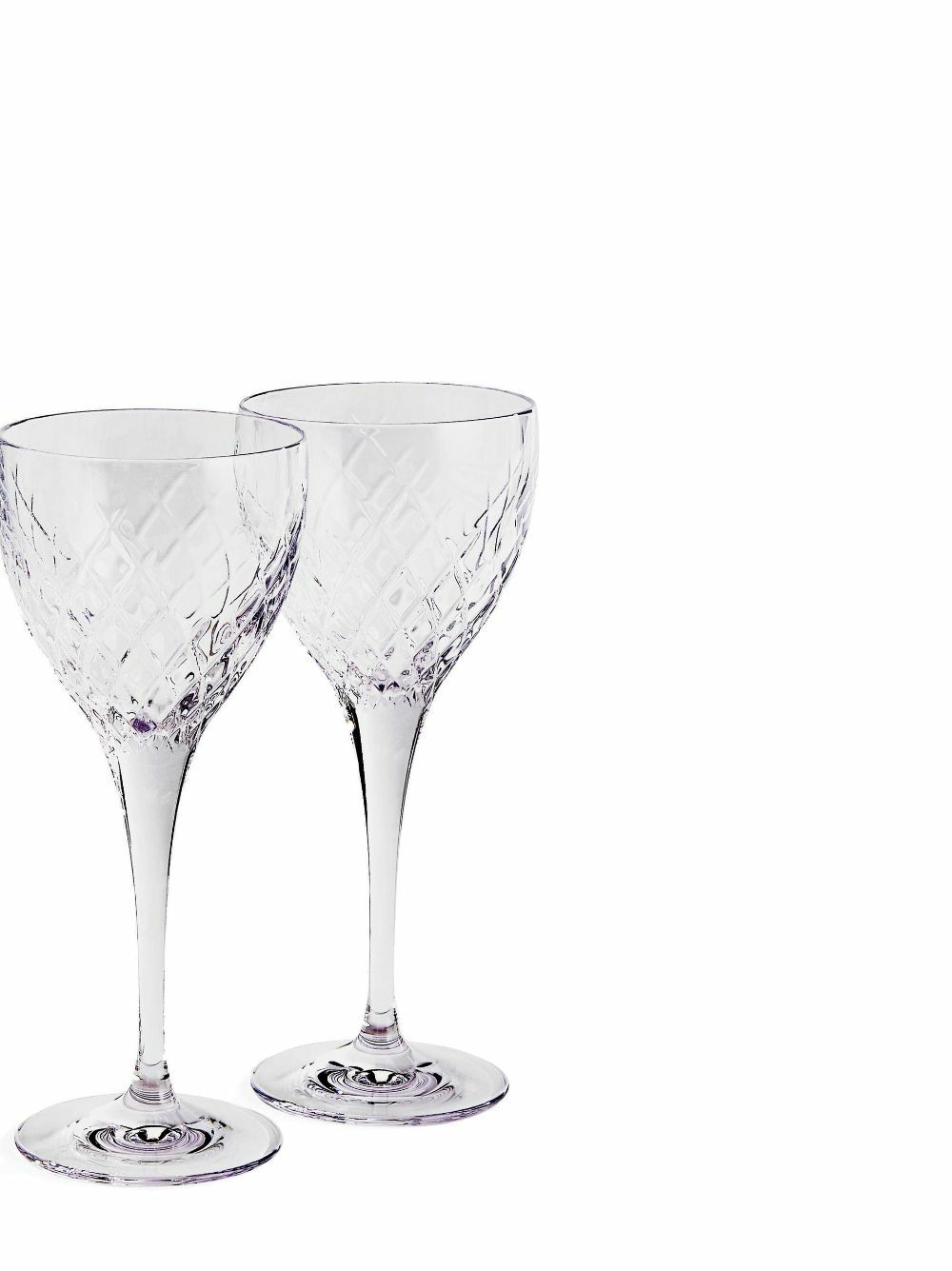 Soho Home Clear Barwell Crystal White Wine Glass Set Soho Home