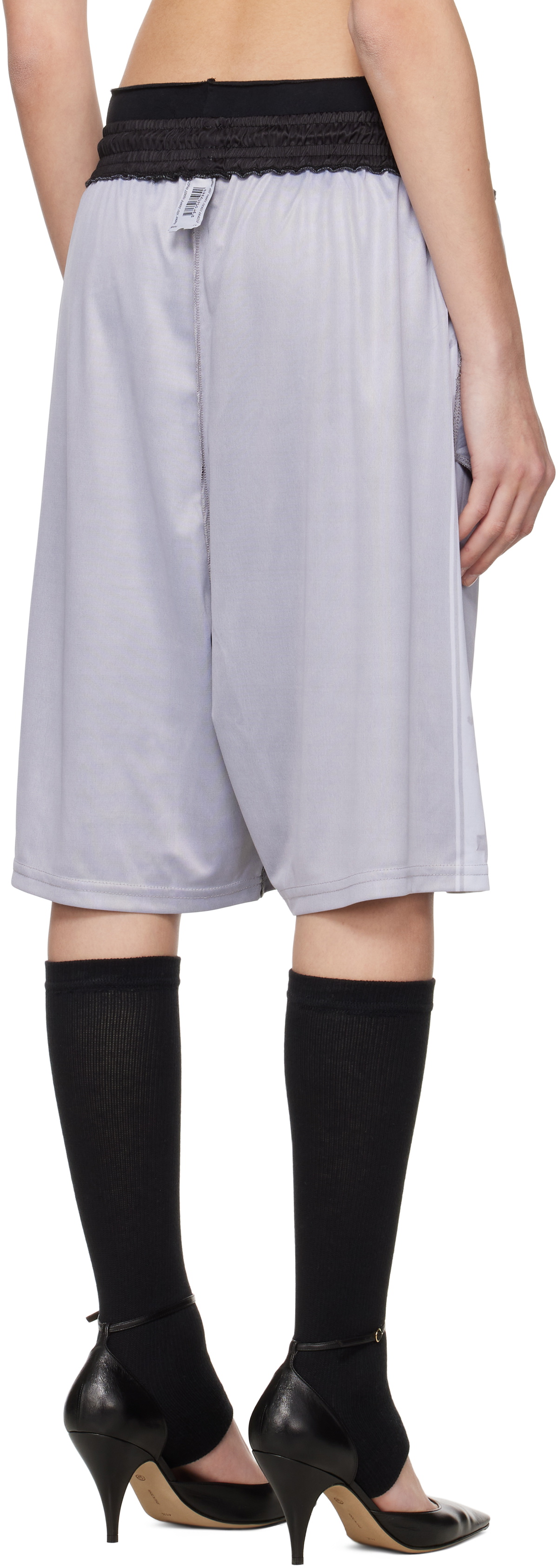 Prototypes Gray Insideout Football Shorts PROTOTYPES