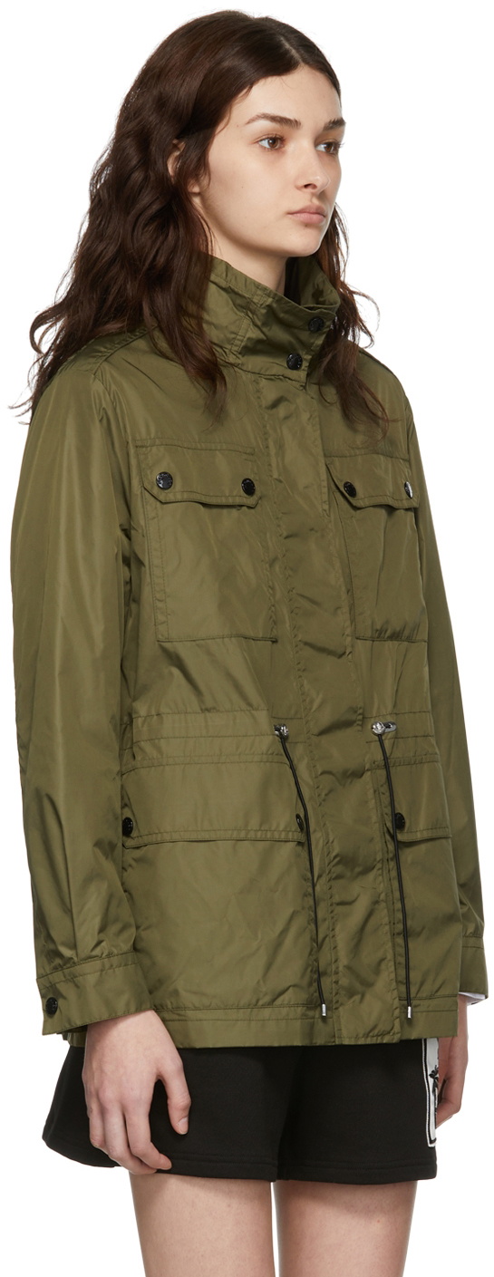 Moncler Khaki Agde Rain Jacket Moncler